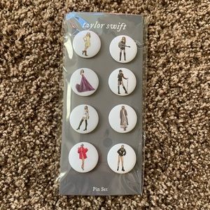 Taylor Swift | Accessories | New Taylor Swift Eras Pin Set Buttons ...